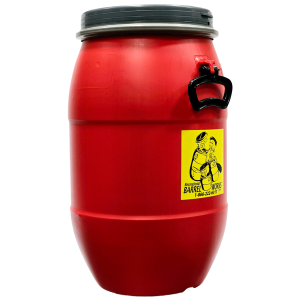 Recreational Barrel Works 60L Barrel - Red - Outdoors Oriented
