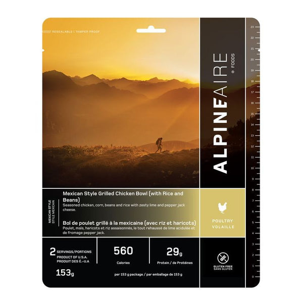 AlpineAire Mexican Style Grilled Chicken Bowl - Outdoors Oriented