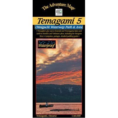 Chrismar Temagami Map - Outdoors Oriented
