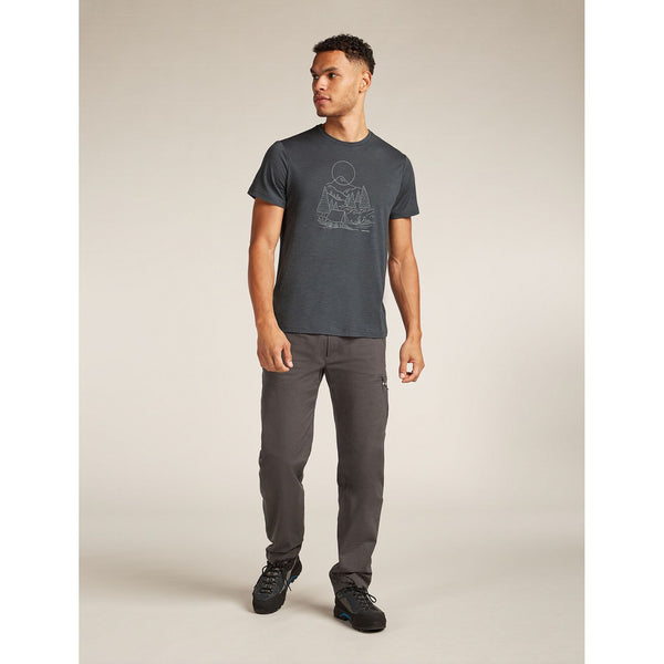 Icebreaker Merino 150 Tech Lite III SS Sunset Camp - Men's - Outdoors Oriented