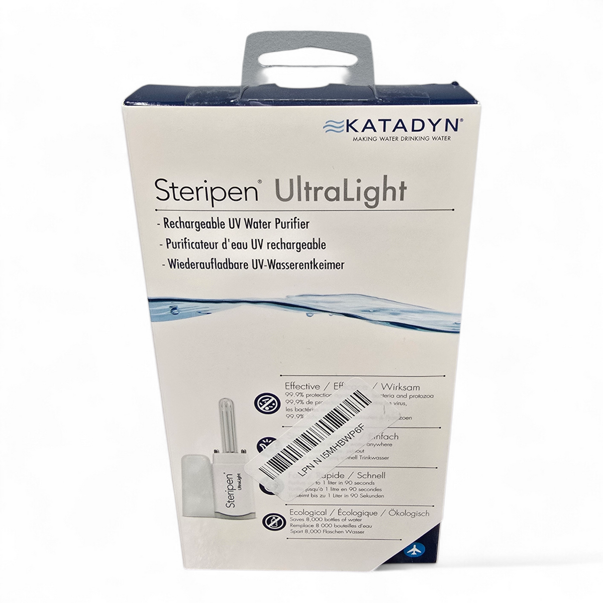 Katadyn Steripen Ultralight UV Water Purifier - Scratch & Dent ...