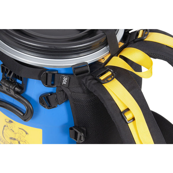 Recreational Barrel Works 30L Blue Barrel and Expedition Harness Packa ...