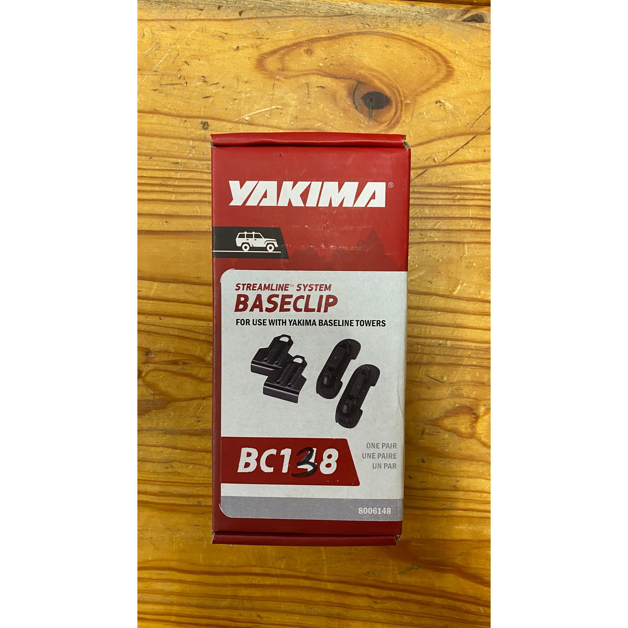 Yakima Baseclip 138 - Scratch & Dent - Outdoors Oriented